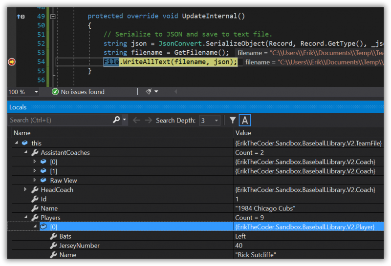Complex Object Graphs, Side Effects, and the Record Pattern – Erik the